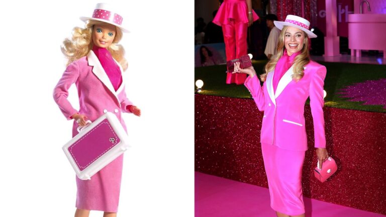 Rip Barbie Out the Plastic: Margot Robbie's Looks From the Barbie Press ...